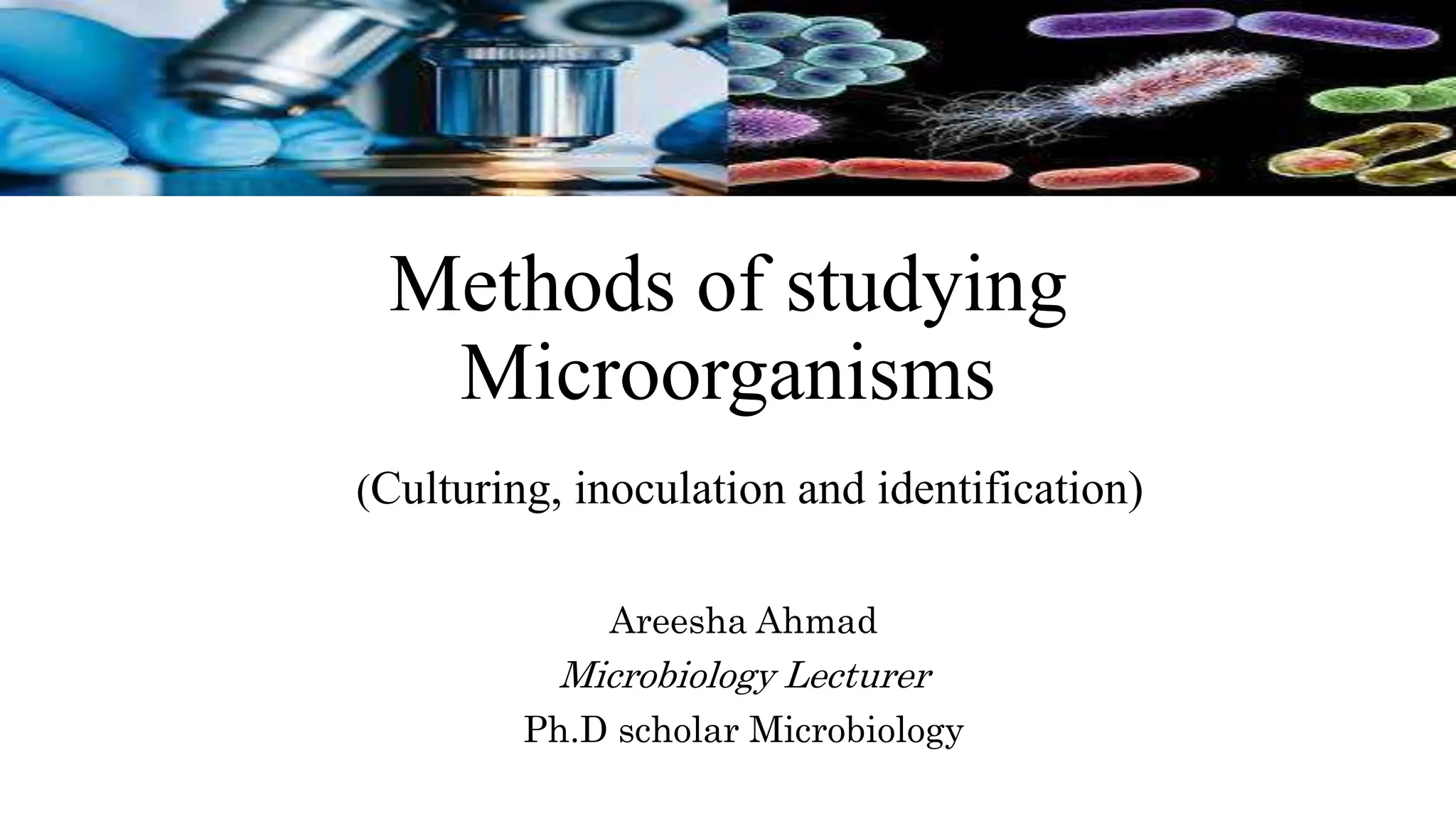 DPT - Culturing, inoculation and identification | PPTX