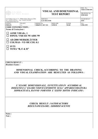 6 c visual & dimensional external | PDF