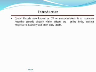 Cystic fibrosis | PPT