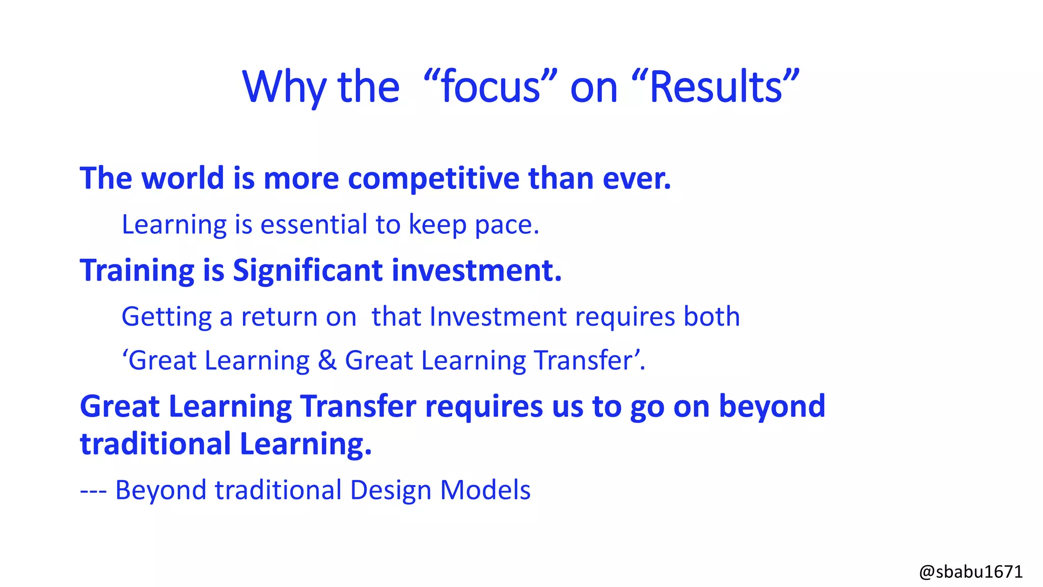 6 Disciplines of Breakthrough Learning | PDF