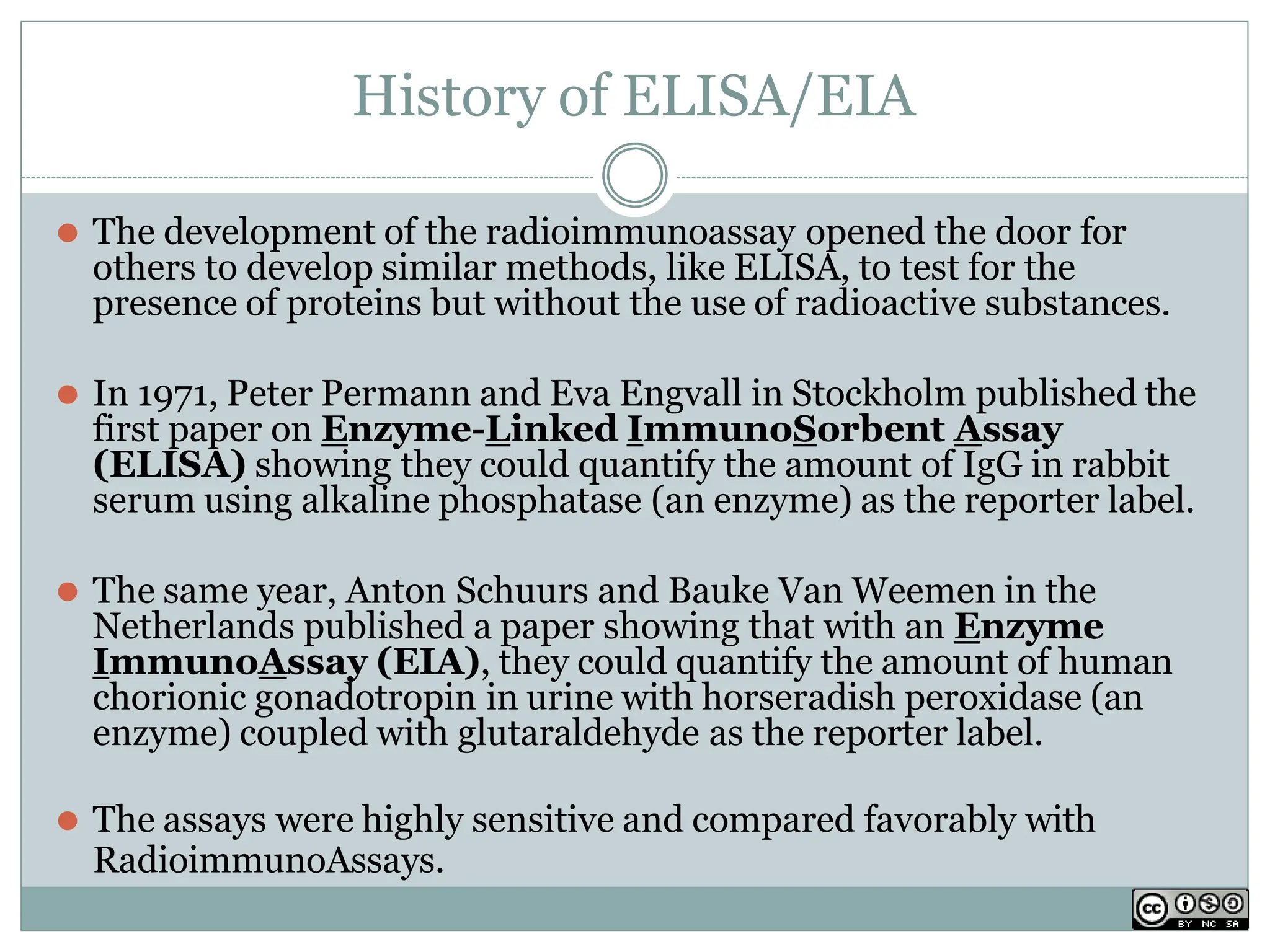 6d. Enzyme-Linked ImmunoSorbant Assay (ELISA)-PowerPoint.pptx | Chemistry | Science