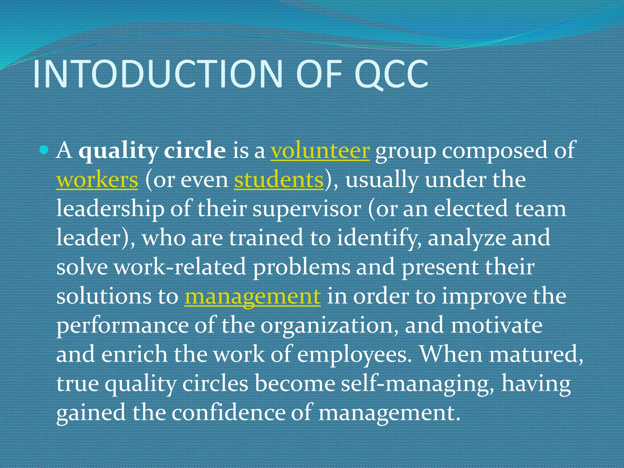 QCC Presentation | PPTX