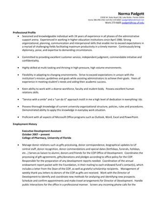 Resume | DOC