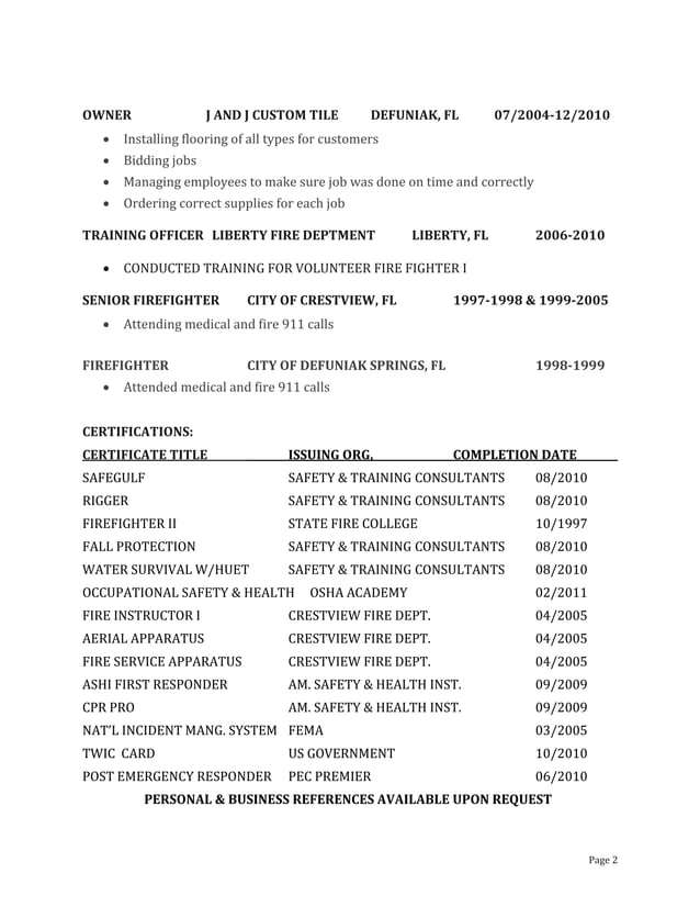 Johns resume (1) | PDF