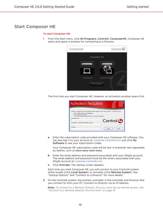 composer-he-getting-started-rev-n | PDF | Digital Audio | Computer Software and Applications