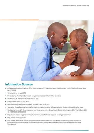 Devolution of Healthcare Services Kenya_Conference Report | PDF