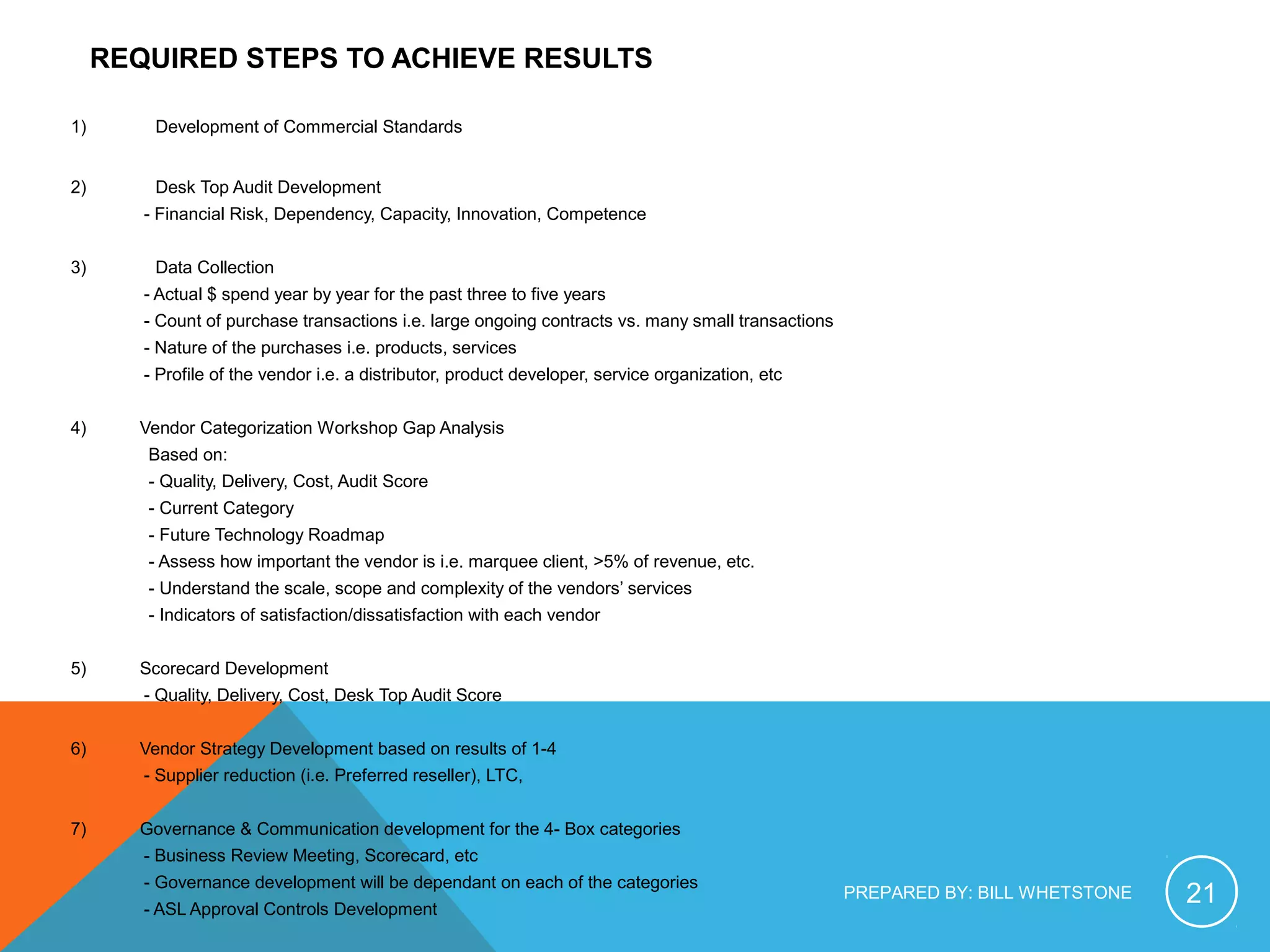 IT Strategic Vendor Management | PPT