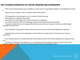 IT Strategic Vendor Management | PPT