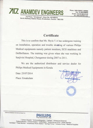 Training Certificates | PDF