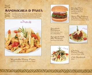 Trader Vic's Menu | PPT
