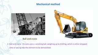 demolition of building | PPTX