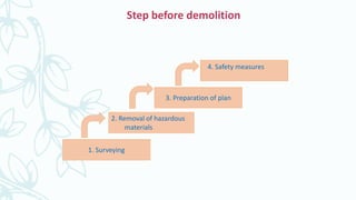 demolition of building | PPTX