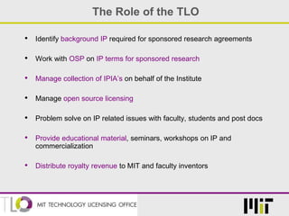 MIT TLO Nov 2016 | PPT