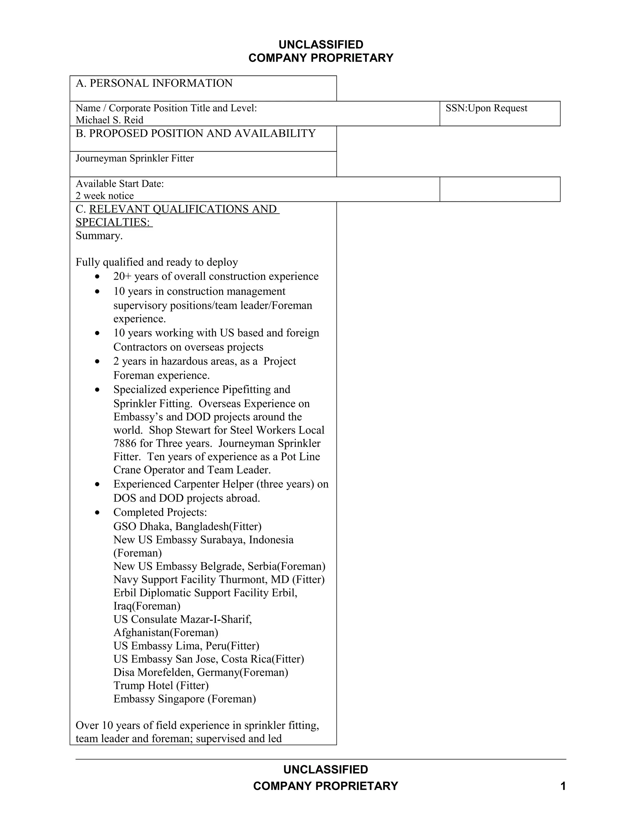 Mike-Reid-Resume | ODT