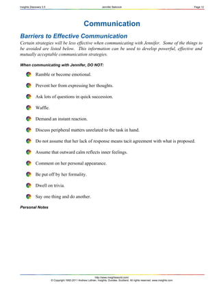 Insights Profile | PDF