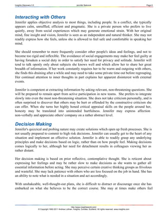 Insights Profile | PDF