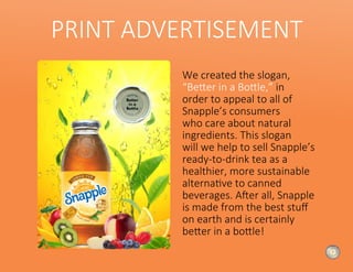 Snapple Plansbook | PDF