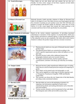 Company profile | PDF | Industrial Property | Real Estate