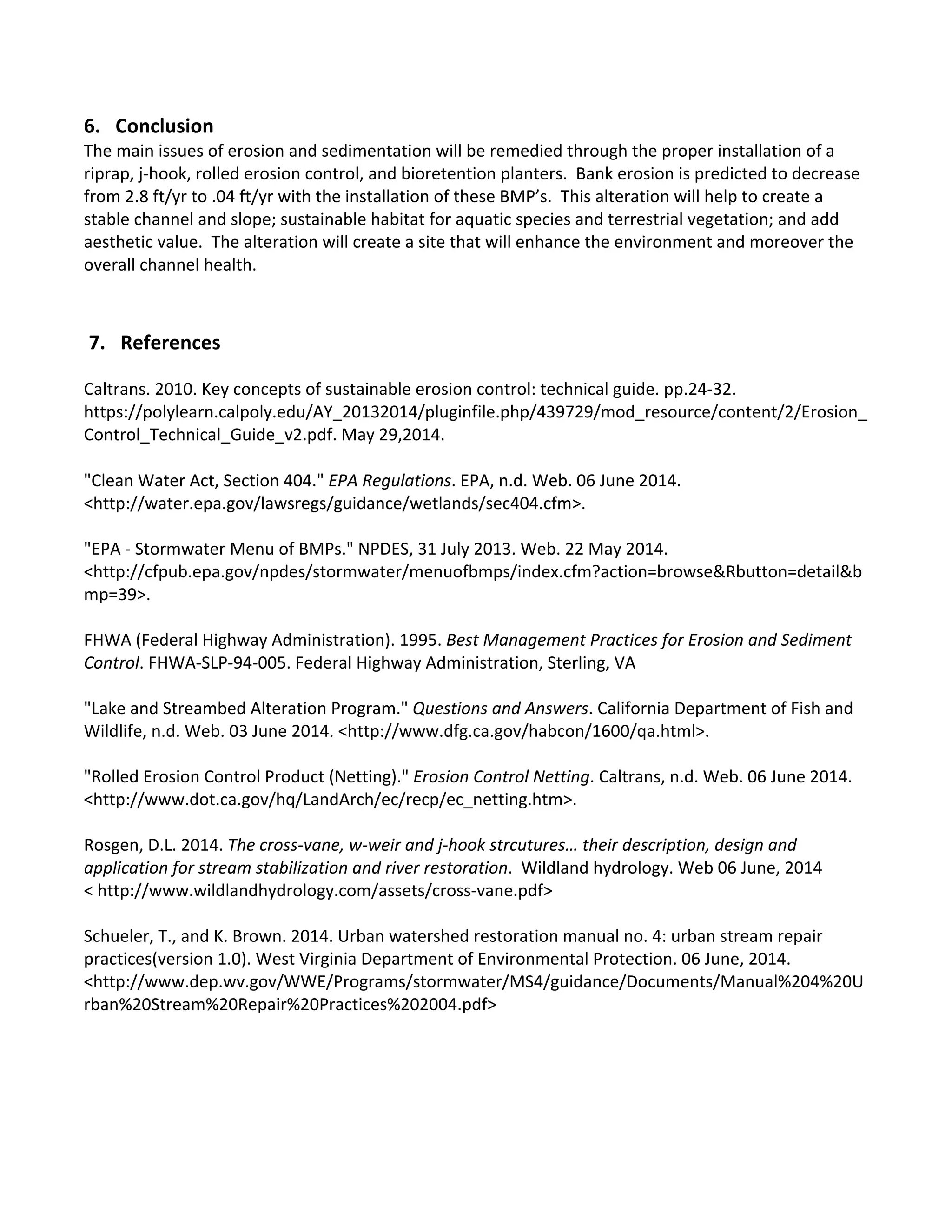 Erosion and Sediment Control Plan | PDF