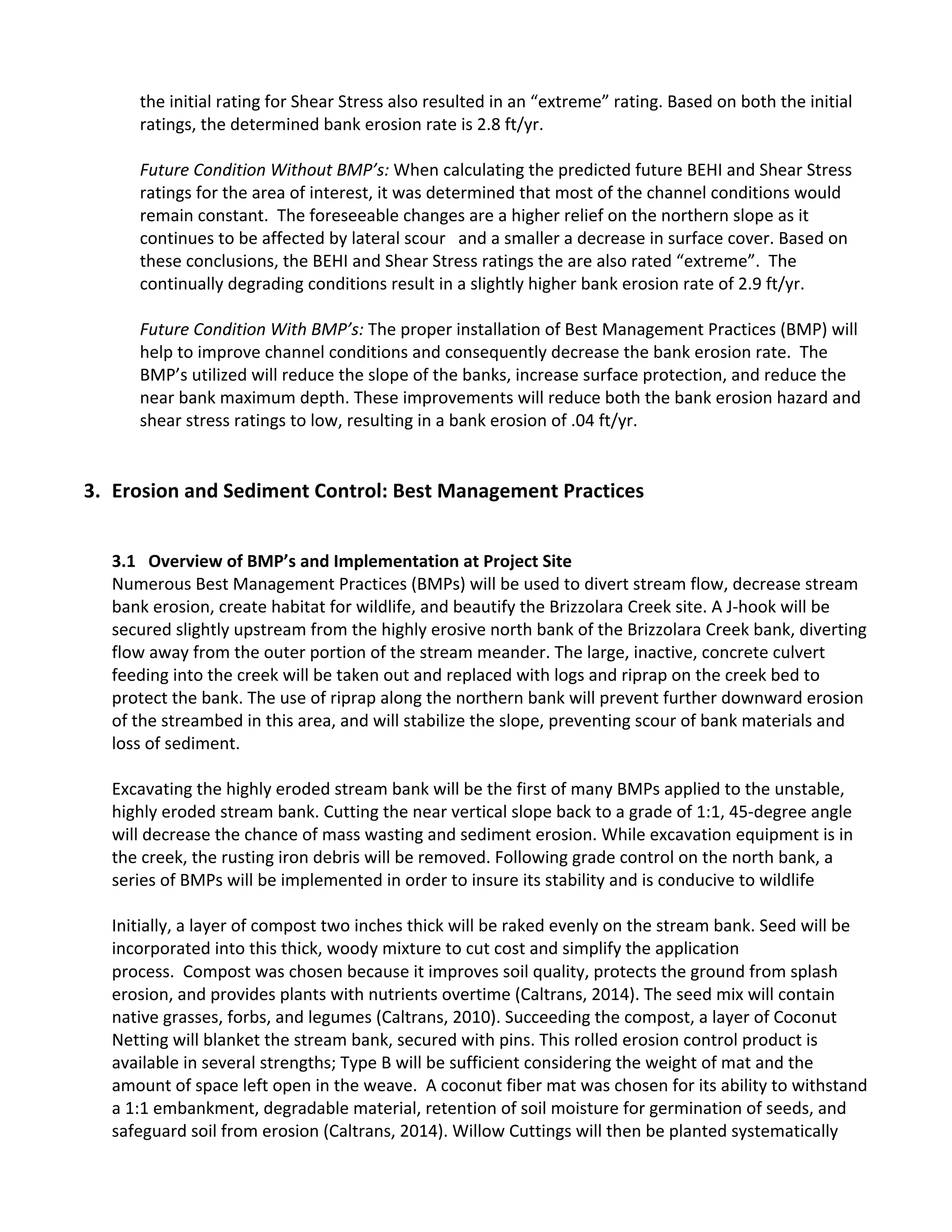 Erosion and Sediment Control Plan | PDF
