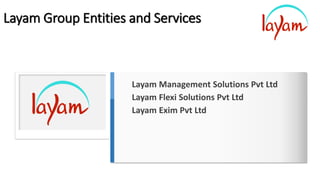 Layam Learning & Development | PDF | Management Consulting Industry ...