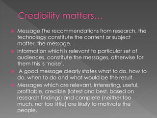 MEDIA AUDIENCES AND CREDIBILITY | PPTX