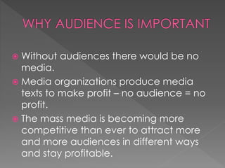 MEDIA AUDIENCES AND CREDIBILITY | PPTX