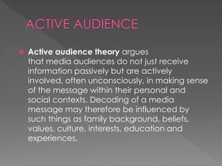 MEDIA AUDIENCES AND CREDIBILITY | PPTX