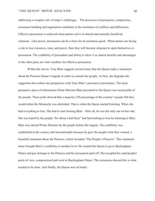 The Queen Movie Analysis | PDF