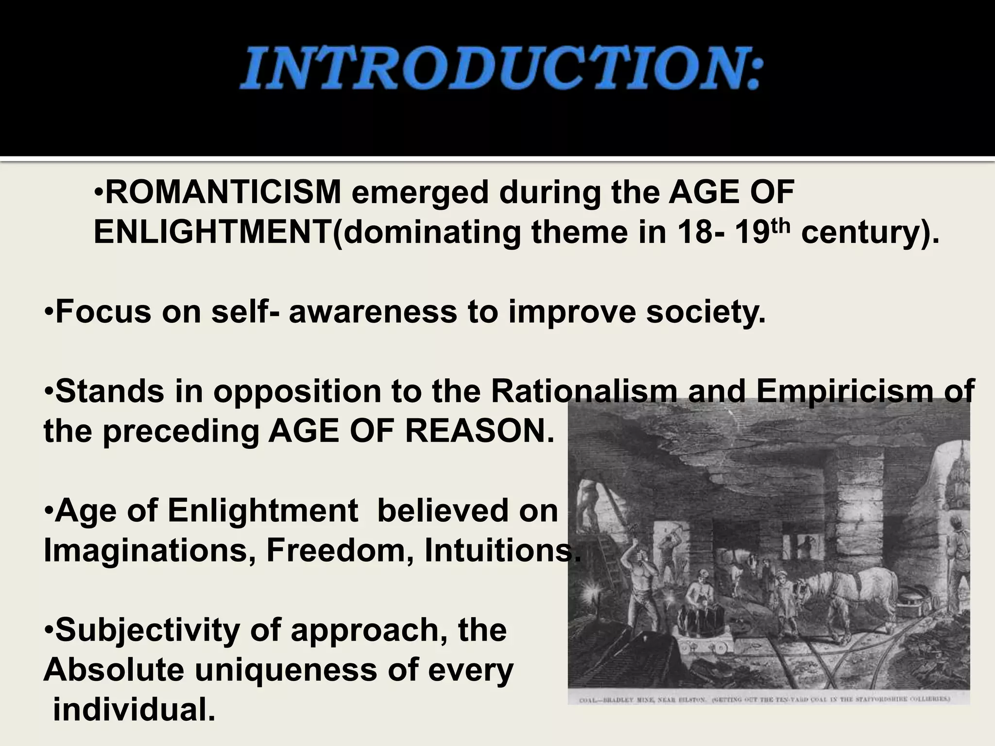 Romanticism ppt | PPTX