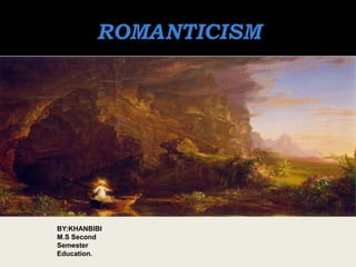 Romanticism ppt | PPTX