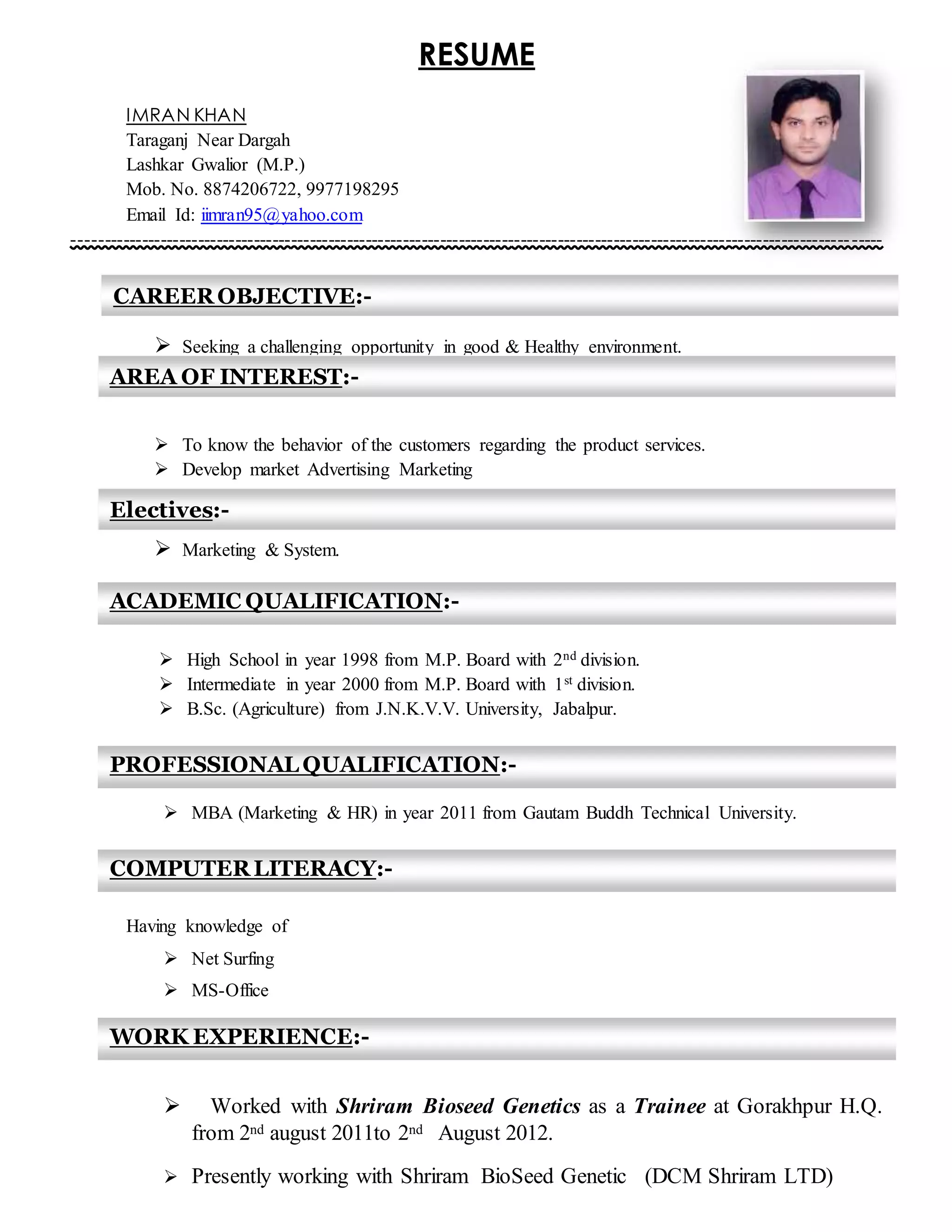 RESUME | DOCX