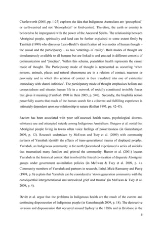 Healthy Country means Healthy People_ Social Emotional Wellbeing | PDF