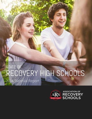 2016 State of Recovery Schools Report JUST RELEASED | PDF