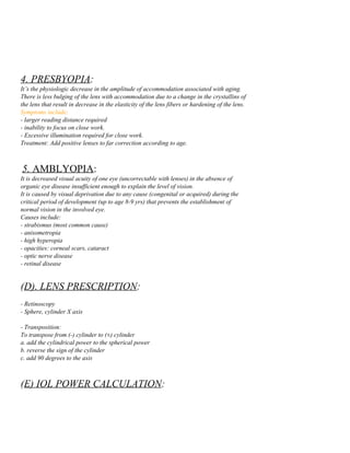 clinicalrefraction | PDF