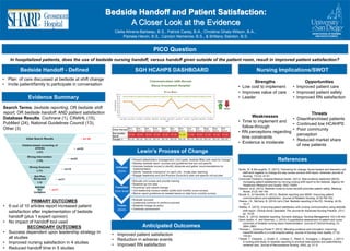 EBP Bedside Handoff and Patient Satisfaction | PPT