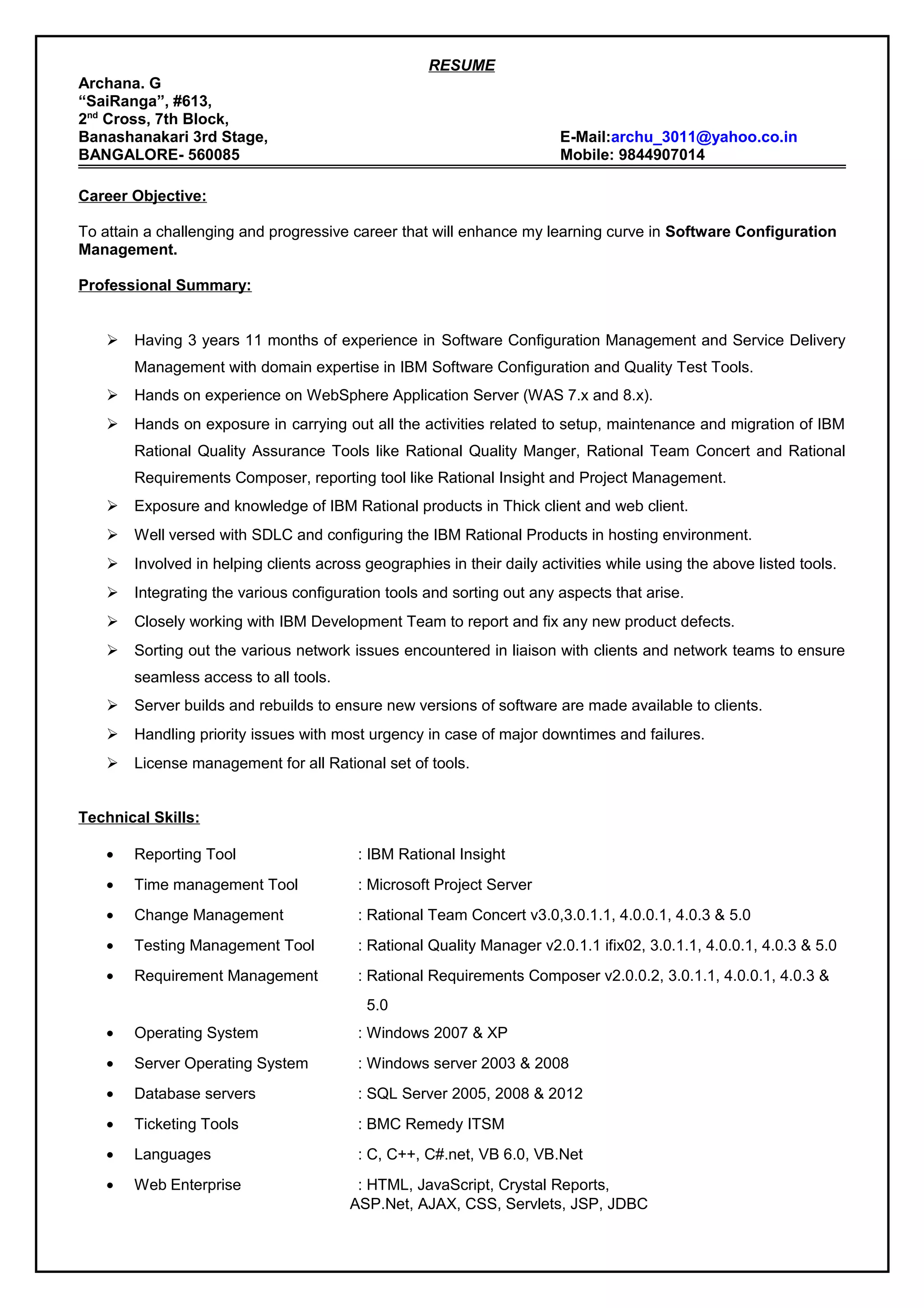 Archana G_Resume | DOC