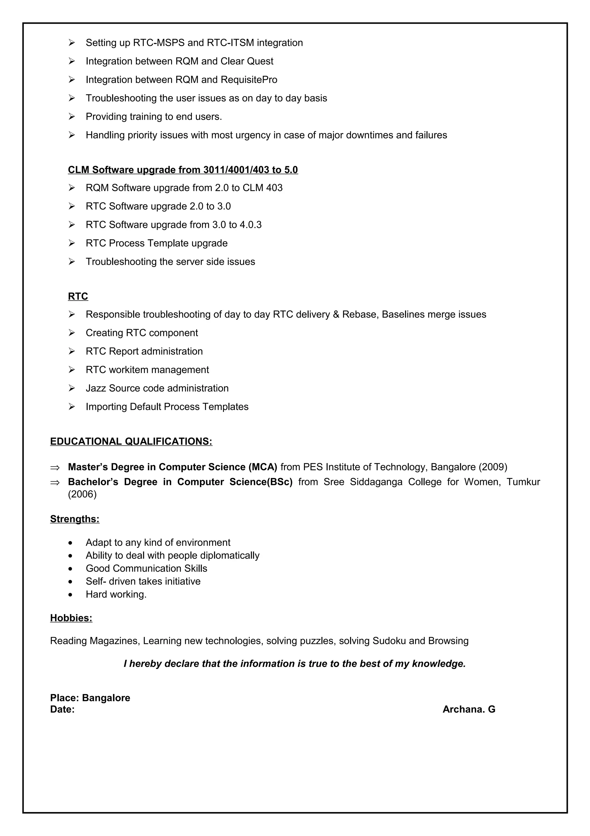 Archana G_Resume | DOC
