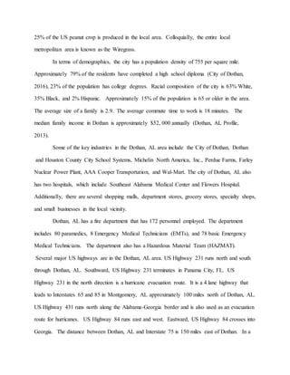 Community Assessment for Dothan, AL and Surrounding Area | PDF