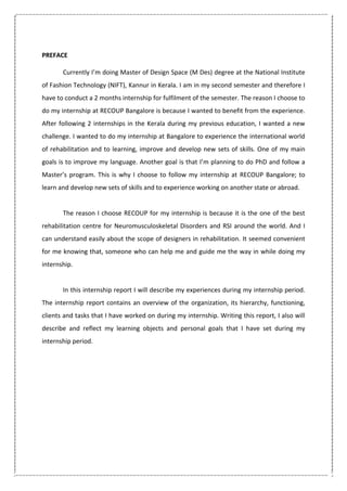 Summer Internship Report | PDF