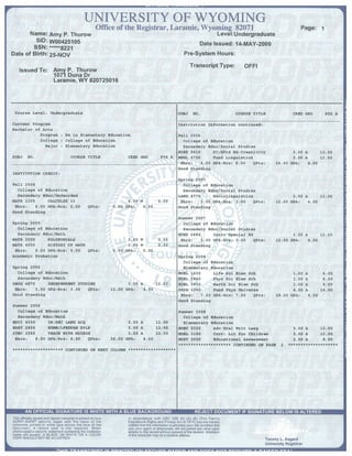UW_Transcript_Thurow | PDF