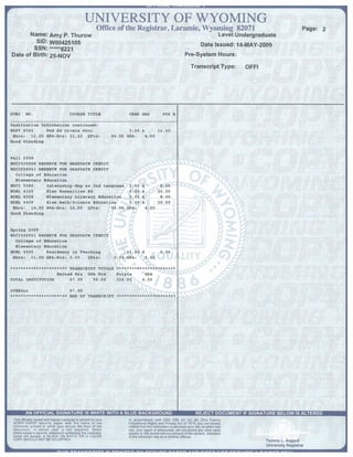 UW_Transcript_Thurow | PDF