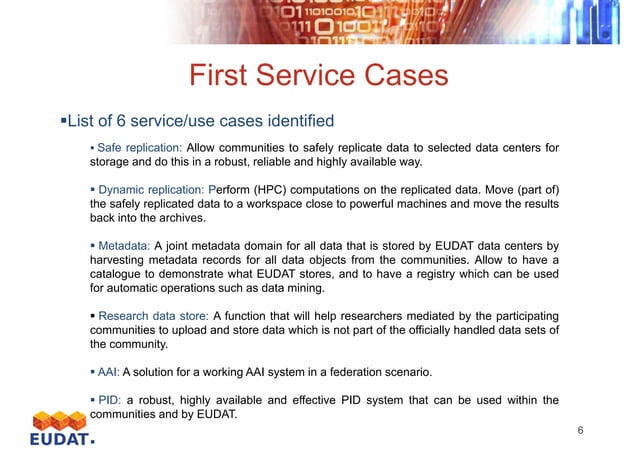 EUDAT data architecture and interoperability aspects – Daan Broeder | PDF | Databases | Computer ...