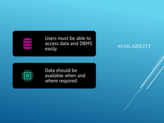 Database_Models objectives of DBMS .pptx | Databases | Computer Software and Applications