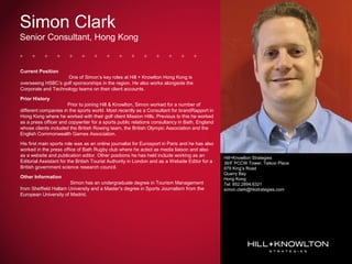 Simon Clark - ppt bio-1 | PPT