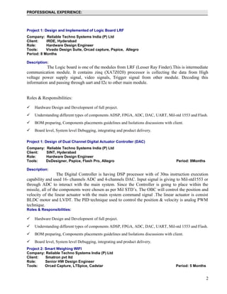 Hardware Design engineer | PDF