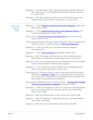 Opperman CV 010317 | PDF