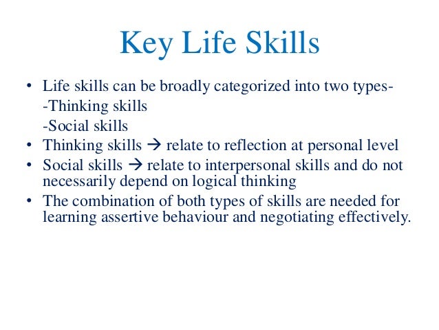 Life Skills Life Skills