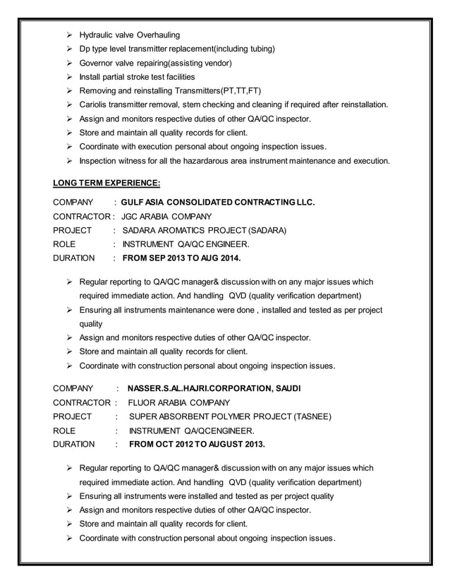 INSTRUMENT QA QC INSPECTOR | DOCX