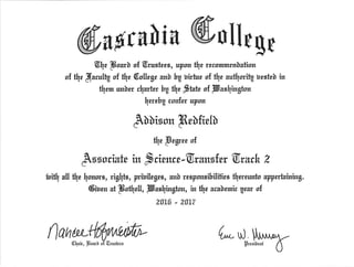 Associate in Science Transfer Track 2 | PDF